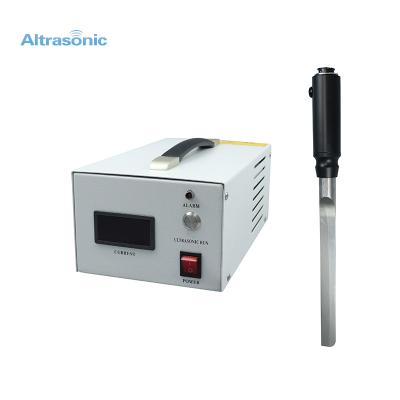 China CE Certified 28kHz 500W Ultrasonic Food Cutter with Analog Generator 220mm Blade for sale