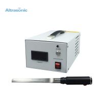 China 28kHz 500W Ultrasonic Food Cutter Handheld Long Blade 220mm for Cake Cheese for sale