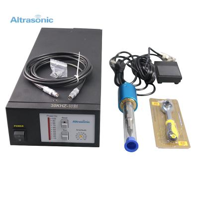 China Handheld 30kHz Ultrasonic Cutting Machine For Plastic Trimming for sale