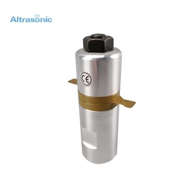 China 28 kHz 400W Ultrasonic Welding Transducer Converter Replacement with 30mm Ceramic Disc for sale