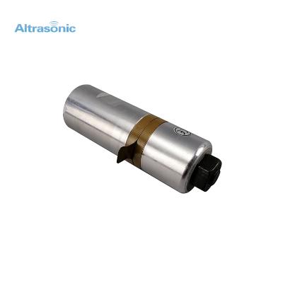 China 28kHz 400W Ultrasonic Transducer HS-3028-2Z for Plastic Welding Machine with 30mm Ceramic Disc for sale