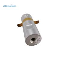 China 28kHz 400W Ultrasonic Transducer HS-3028-2Z for Plastic Welding Machine with 30mm Ceramic Disc for sale