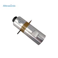 China 28kHz 400W Ultrasonic Transducer HS-3028-2Z for Plastic Welding Machine with 30mm Ceramic Disc for sale