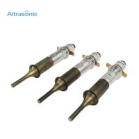 China HS-2528-2Z Ultrasonic Welding Transducer 28 kHz 300 W Replacement for Mask Machine for sale