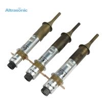 China Ultrasonic 28kHz Welding Transducer Converter 300W 25mm Ceramic Disc Replacement for sale