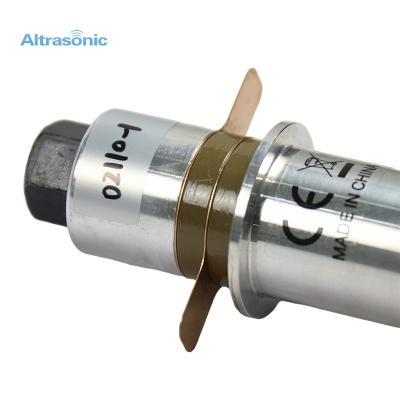 China 25kHz 500W Ultrasonic Converter Two Ceramics for Welding Machine Waterproof for sale