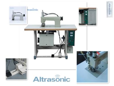 China 2800 Watt 20kHz Ultrasonic Lace Sewing Machine for Non Woven Bag for sale
