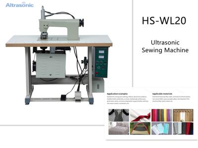 China Ultrasonic Lace Sewing Machine With Customizable Pressure Roller for sale