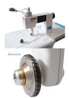 China Ultrasonic Lace Sewing Machine 20kHz 2000W for Side Scraping and Trimming for sale