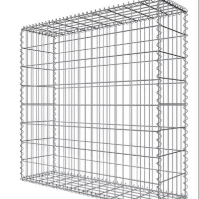 China Gabion Cage, 2m x 1m x 1m (75x75mm),hot dipped galvanized welded gabion /welded gabion/gabion wall  for stone for sale