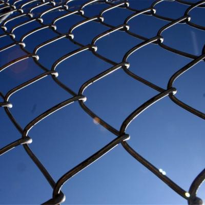 China PVC coated chain link fencing for sale high quality galvanized diamond football fence used factory sale chain link fence for sale