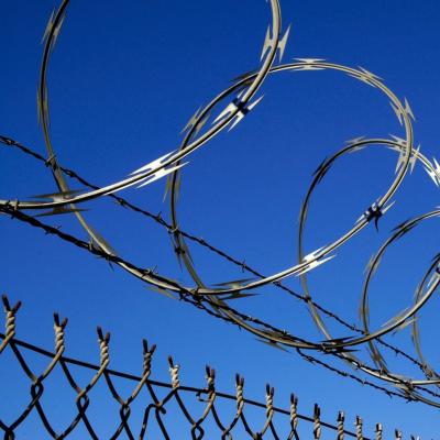 China Razor Wire Fence  concertina razor barbed wire chicken wire barbed wire fence mesh razor wire fencing razor wire fences for sale