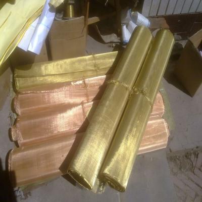 China Brass Wire Mesh (factory) Phosphor Bronze Copper Wire Cloth Mesh,Fine Emi Shielding Red Copper Wire Mesh Screen,Faraday for sale