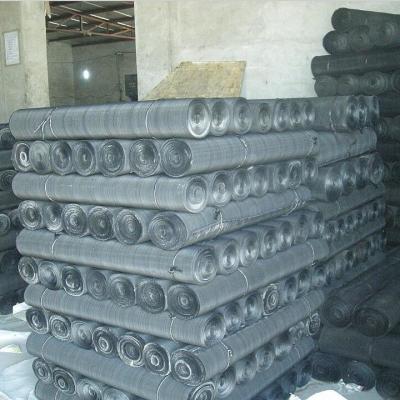 China Low carbon steel wire mesh/Black wire cloth for filtering, Wire Mesh Extruder Filter Screen Filter Disc Black Wire Mesh for sale