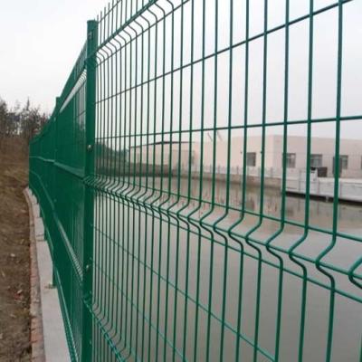 China Curved welded fence/Home Outdoor Decorative 3D Curved Welded Wire Mesh Garden Fence Panels/3D security fence for sale