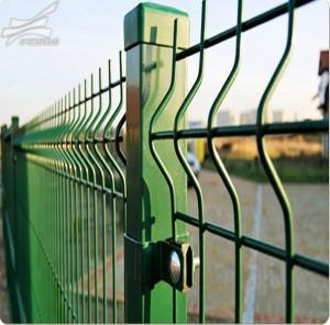 China PVC Coated Wire Mesh Fence for sale