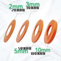 China Nylon Excavator Bucket Shaft Gasket Thickened Circular Washer Bucket Pin Dust Ring for sale