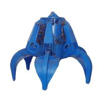 China ODM Excavator Grab Bucket 5 Tonne Electro Hydraulic Rotating Crane Grab Bucket for sale