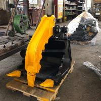 China Q345B Mini Excavator Attachments Hydraulic Power Thumb Bucket for sale