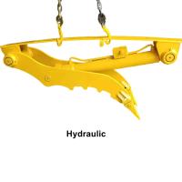 China Loading Unloading Excavator Bucket Thumb Clamp Mechanical Mini Big Bucket Thumb Used For DH55 for sale
