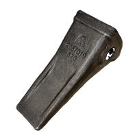 China Stiff Forged Iron Excavator Bucket Teeth PC200 2057019570 Adaptor Bucket Tooth for sale