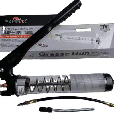 China Lubriing Equipment Excavator Grease Gun Hand Operated QS-007 Grease Oil Gun for sale