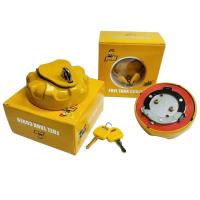 China Yellow Excavator Fuel Tank Cover 7X-7700 349-7059 3497059 7X7700 Fuel Cap for sale