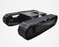 China Factory Customized Steel  Rubber track Chassis from 0.5to 120t steel undercarriage for excavator for sale