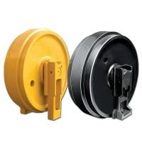 China Front track idler assy for mini excavator wheel bulldozer parts rubber idler js220 pc20 pc60 pc200 pc300 ex120-2 js220 for sale