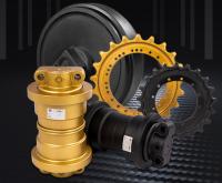 China Excavator Track Bolt Sprocket Carrier Roller For PC120 SK350 PC200 200 for sale