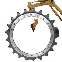 China Excavator Track Bolt Sprocket Carrier Roller For PC120 SK350 PC200 200 for sale