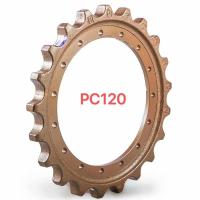 China Excavator Track Bolt Sprocket Carrier Roller For PC120 SK350 PC200 200 for sale