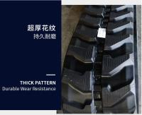 China 2021 Hot sale High quality Rubber  pad Excavator Rubber Track for sale