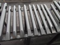 China Hydraulic Rock Hammer Concrete Stone Breaker Parts Tool Round Flat Wedge Moil Point Chisel For Excavator for sale