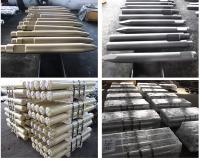 China Excavator Parts Hydraulic Rock Hammer Breaker Blunt Chisel 68mm Hydraulic Breaker Chisels Tool Of Wedge Type 135mm 140mm for sale