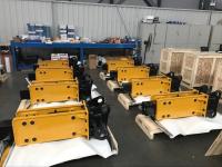 China 20CrMo Excavator Attachments OEM Hydraulic Rock Jack Hammer Customized for sale