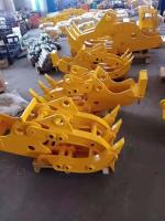 China Customizable Excavator Attachments Multifunctional Spare Parts Rotating Log Grapple for sale