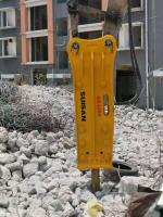 China Silenced Excavator Hydraulic Breaker Hammer Rock Breaker With 68mm Chisel for sale