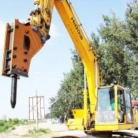 China Wholesale Diameter68 100 140 185mm Excavator High Frequency Concrete Vibration Stone Hydraulic Breaker Machine Jack Hamm for sale