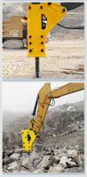 China Mining Excavator Attachments Hydraulic Rock Breaker Stone Concrete Demolition for sale