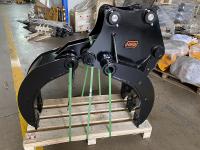 China Excavator Grapple Bucket Hydraulic Wood Grapple 360 Log Grab And Stone Excavator Rotating Grapple for sale
