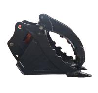 China Customized Hydraulic Thumb Grab bucket skeleton bucket mini excavator rotating bucket for excavator for sale