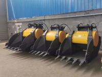 China Heavy Duty Construction Machine Attachment Excavator Crusher Jaw Crushing Bucket for sale