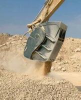 China Rock Breaking Tools Stone Crusher Bucket 20ton Excavator Bucket Rock Crusher for sale