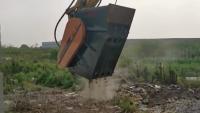China bucket crusher field rocks import hydraulic motor high vibration frequency crushing bucket for sale