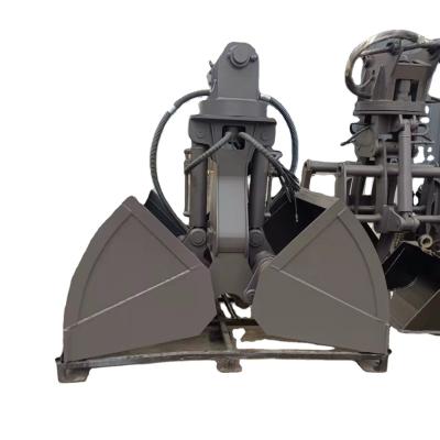 China Construction Excavator Rock Bucket Crane Clamshell Bucket Q345B Q690B MN 0.5 -1.5M3 for sale