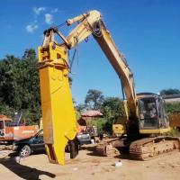 China Excavator Hydraulic Alligator Scrap Shear Demolition Shear Steel Shear Used For Excavator  C324 for sale