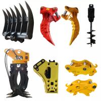 China Excavator Hydraulic Alligator Scrap Shear Demolition Shear Steel Shear Used For Excavator  C324 for sale