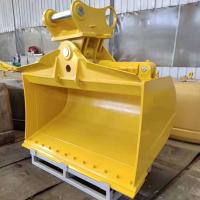 China Construction Excavator Crushing Bucket Grab Tilting Bucket For 1 - 30 Ton Excavator for sale