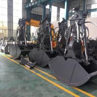 China Rotating Excavator Rock Bucket Clamshell Bucket Grab For Pc200 Zx200 Ex210 Pc300 for sale